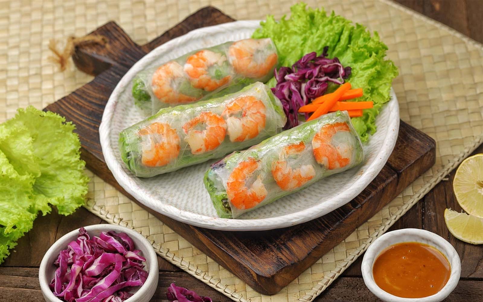 The good life - Veggie-Packed Vietnamese Rolls Recipe
